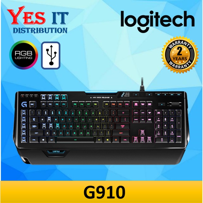 Logitech G910 Orion Spectrum / G512 Carbon LightSync RGB Mechanical ...