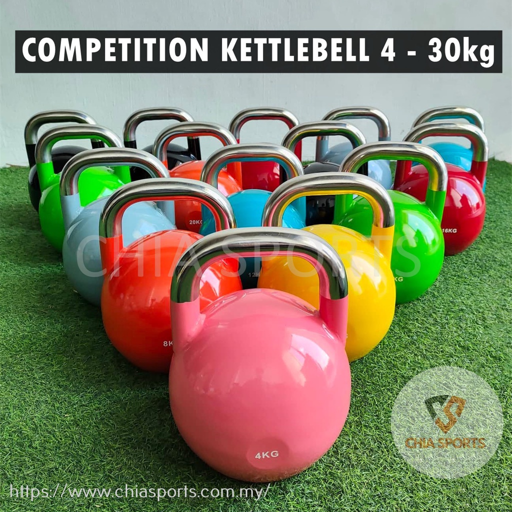 Steel Competition Kettlebell 4kg 6kg 8kg 10kg 12kg 14kg 16kg 18kg 20kg 22kg 24kg 26kg 28kg 30kg ...