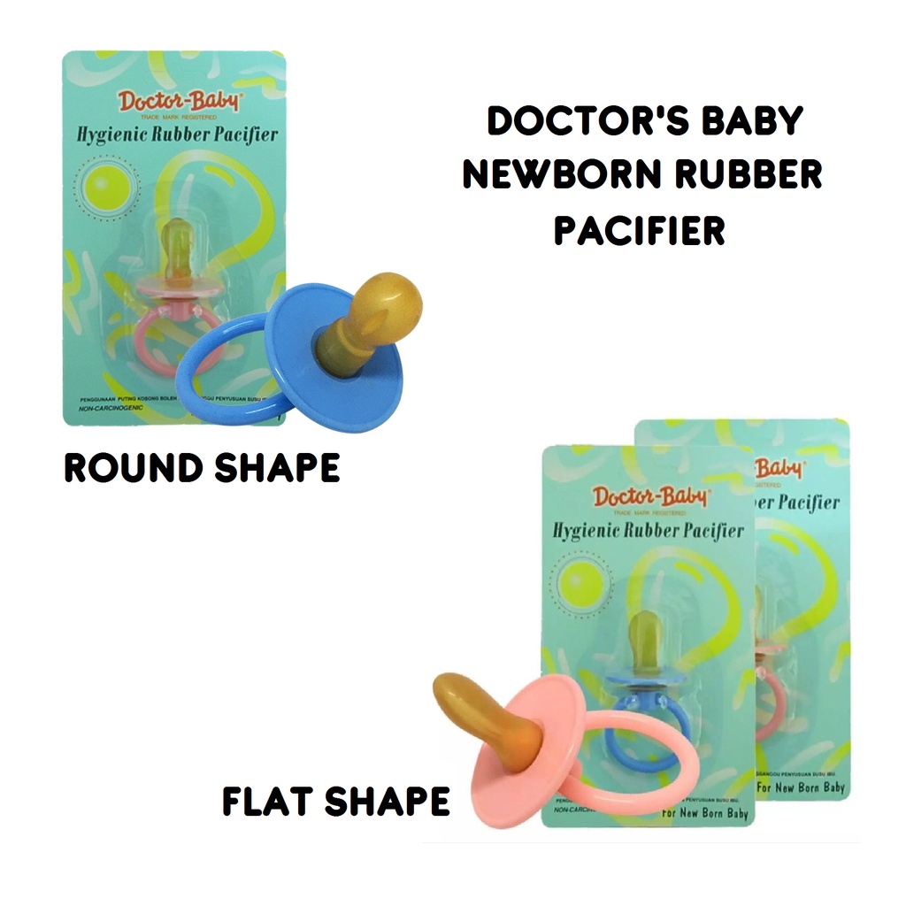 Doctor Baby Latex Pacifier (Newborn) | Shopee Malaysia