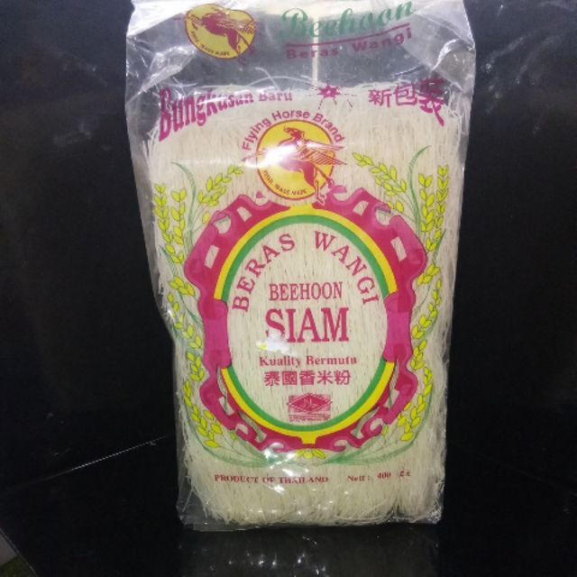 BIHUN CAP FLYING HORSE BEEHON （BIHUN）SIAM 400G | Shopee Malaysia