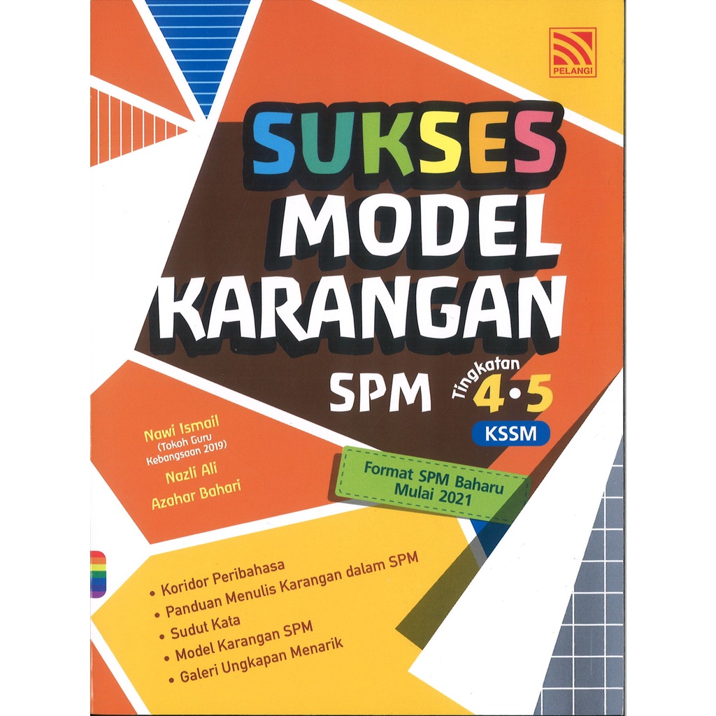 SUKSES MODEL KARANGAN SPM TINGKATAN 3/4 | Shopee Malaysia