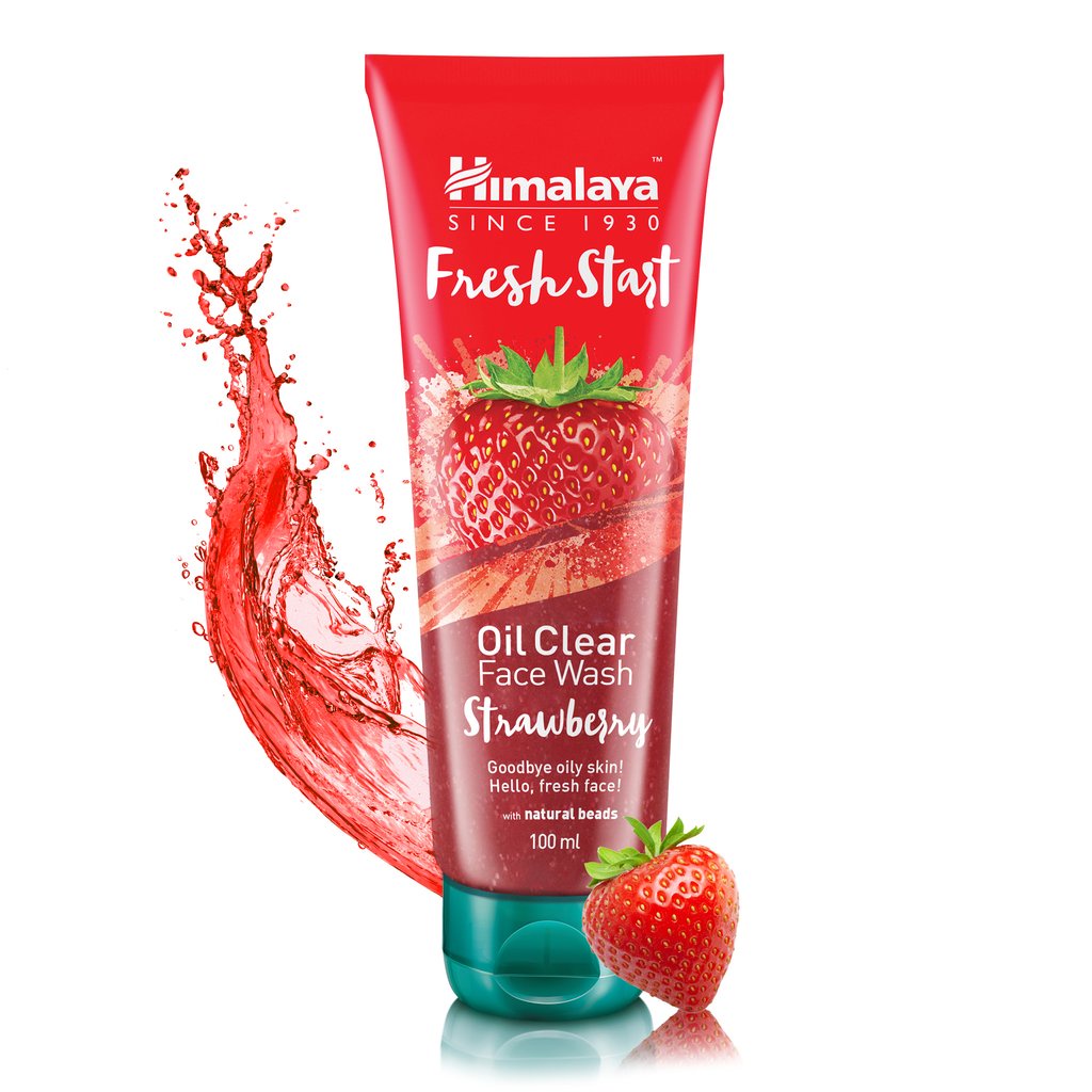 HIMALAYA Fresh Start Oil Clear Face Wash - Strawberry (100ML) | Shopee ...