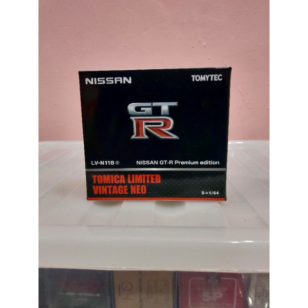 TLVN-116c TOMICA LIMITED VINTAGE NEO NISSAN GT-R Premium Edition (Black ...
