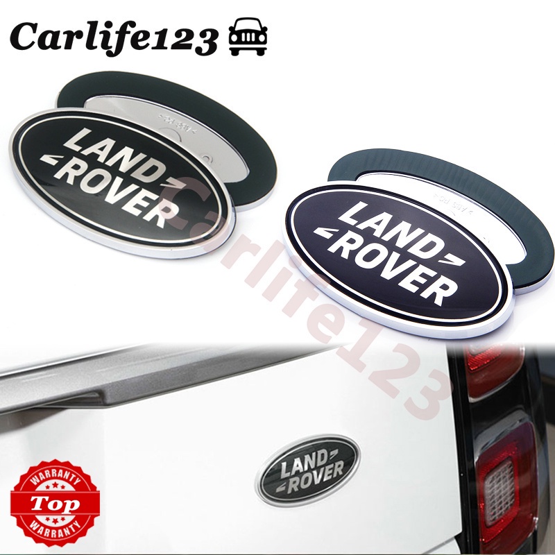 Land Rover Emblem Car Front Bumper Grille Grid Badge Log & Rear Trunk ...
