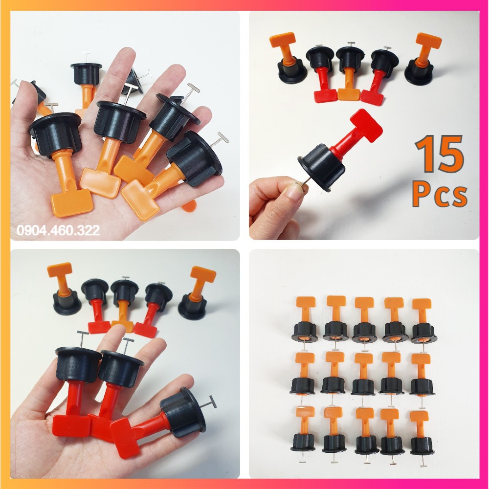 Tile Tiles Pack of 15 Reusable Screw Forms - Grade 1 Item - 1.5mm ...