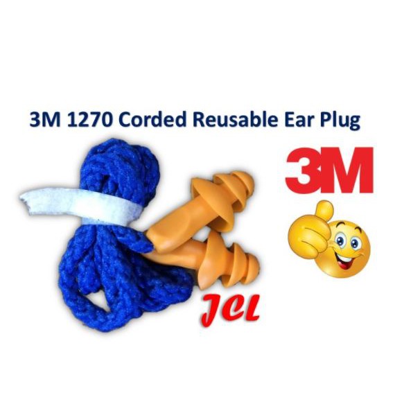 EAR PLUG 3M 1270 ( HIGH QUALITY) | Shopee Malaysia