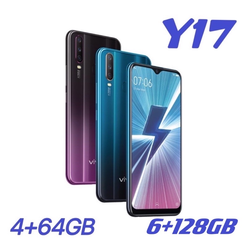 VIVO Y17 4+64GB / 6+128GB Original Import Set With Fullset Malaysia Ready Stock | Shopee Malaysia