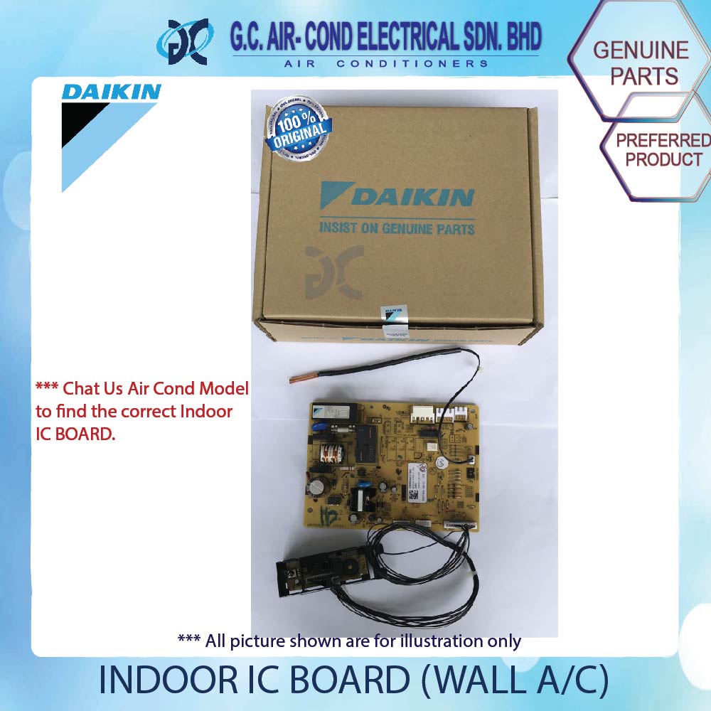 1.5HP (GENUINE PARTS) DAIKIN Indoor PCB/ IC Board Wall Mounted # 1.5HP ...