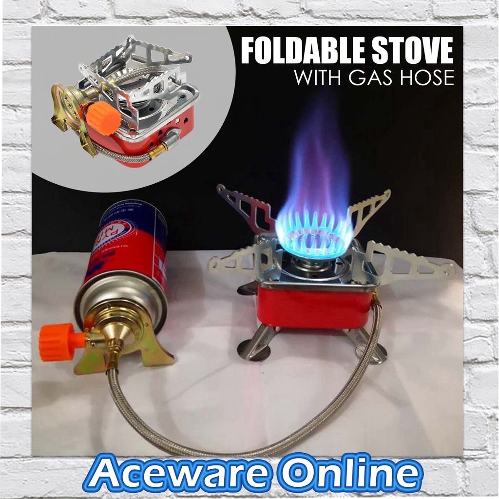 MINI STOVE Mini Gas Stove Camping Stove Burner Outdoor Picnic Gas Stove ...