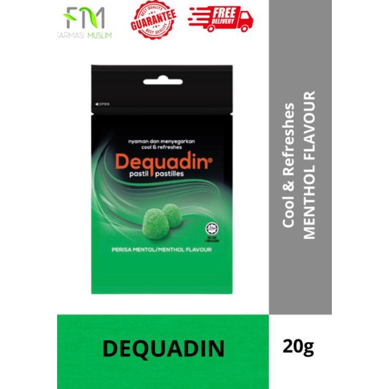 DEQUADIN PASTILLES ASSORTED FLAVOUR ( 20g) | Shopee Malaysia