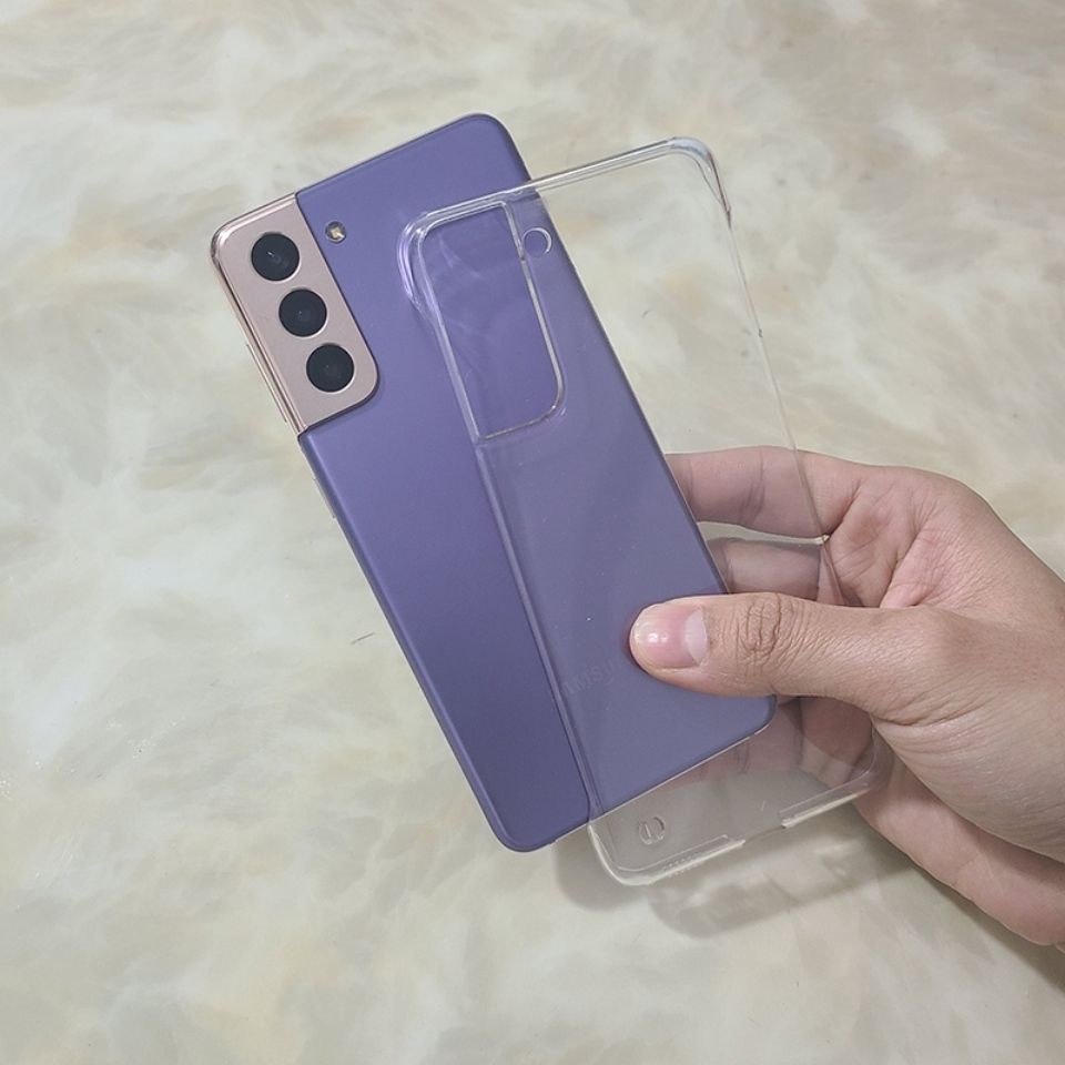 Ultra Thin Hard Frameless Clear Phone Case For Samsung Galaxy S21 S20 Plus Ultra FE Slim PC ...