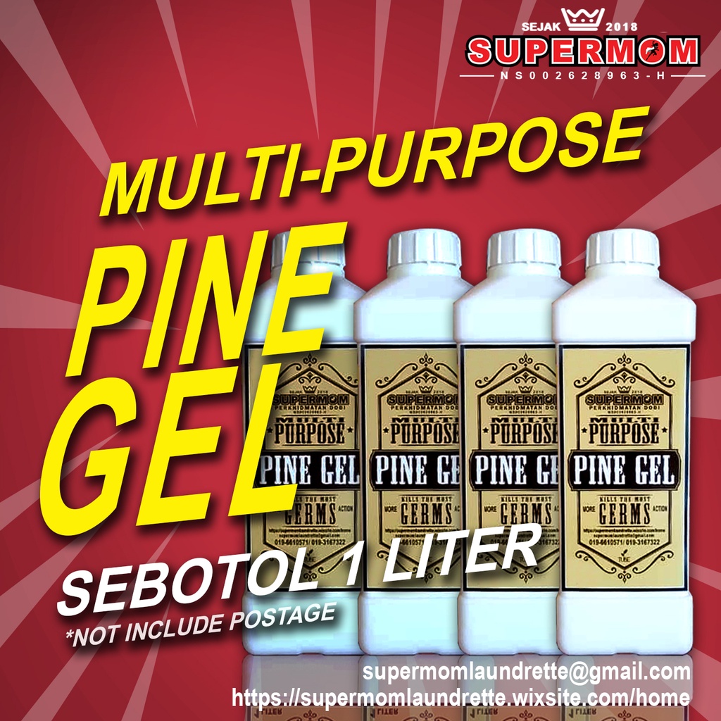 💯️💯 SUPER MOM💯️💯️1 L CONCENTRATED PINE GEL SOLUTION *PLEASE DILUTE ...