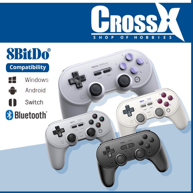 8BitDo Pro 2 SN30 Pro SN30 Pro+ Wireless Gamepad /Switch Wireless ...