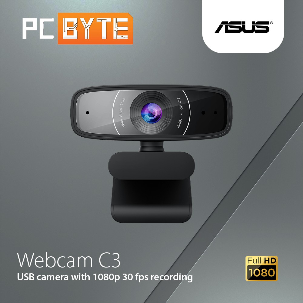 Asus Webcam C3 1080p FHD Webcam | Shopee Malaysia