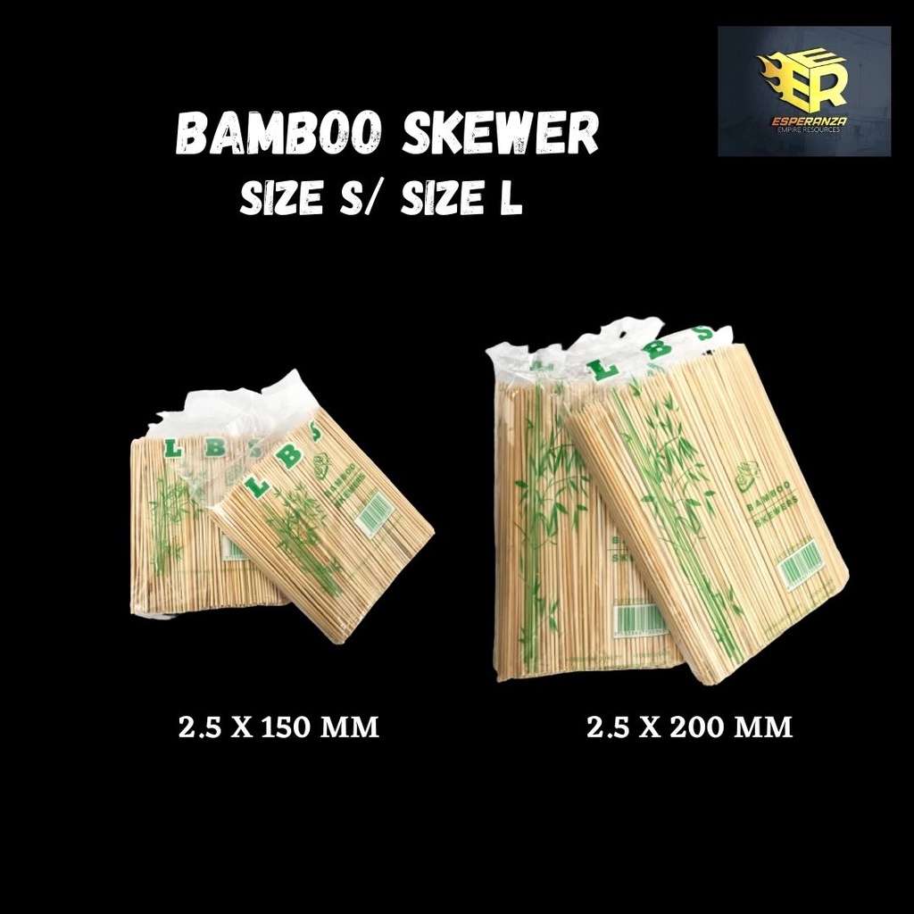(READY STOCK) BAMBOO SKEWER/ LIDI CUCUK SATAY BBQ (500gram/per pack ...