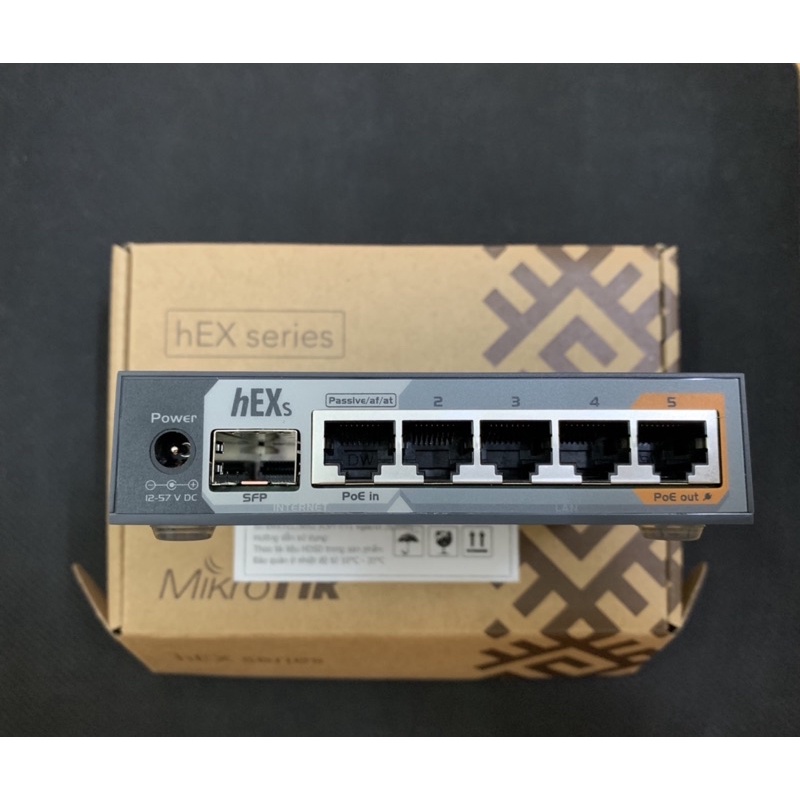 Mikrotik RB760iGS Router (hEX S) | Shopee Malaysia