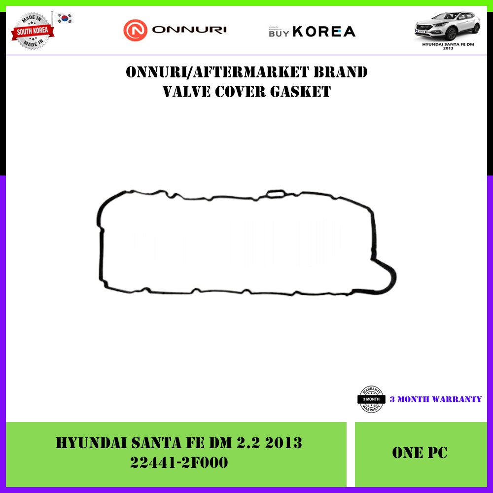 (DM-3) Hyundai Santa Fe DM 2.2 2013 Korea Aftermarket Valve Cover ...