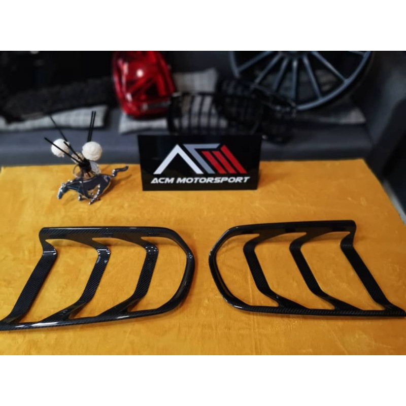 Ford Mustang Carbon fiber Lamp trim bodykit | Shopee Malaysia