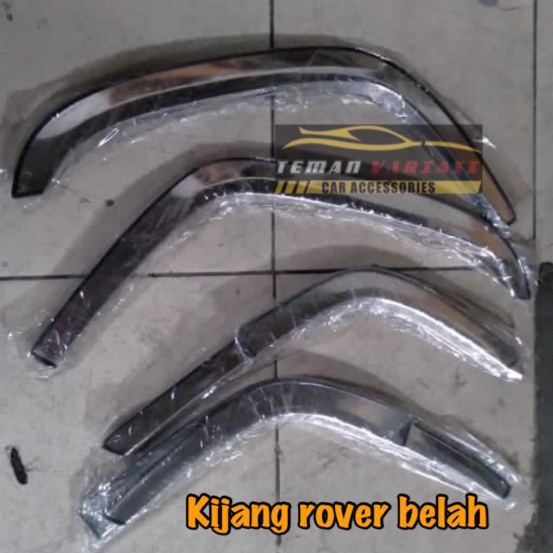 Top LIST OF TIRE OVER FENDER CAR TRIM KJ KIJANG ROVER BELAH CHROME ...