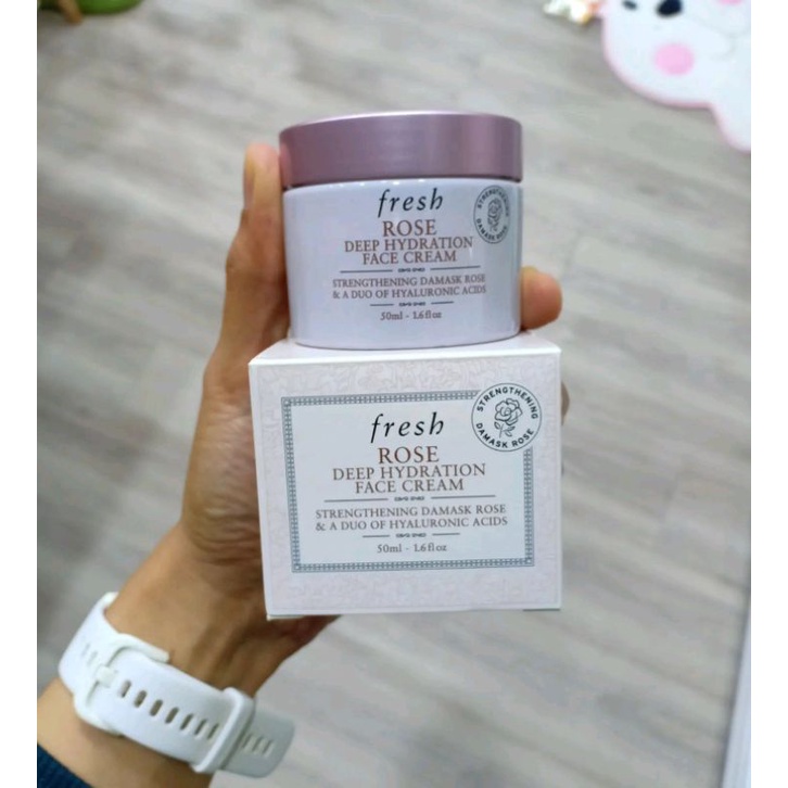Authentic Fresh Rose Deep Hydration Face Cream 50ml | Shopee Malaysia