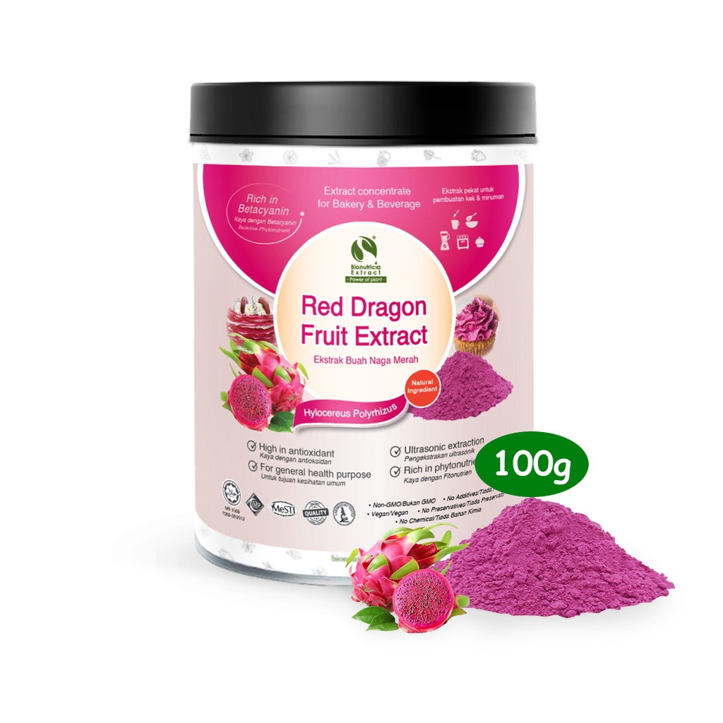 Pure 20:1 BioNutricia Red Dragon Fruit (Hylocereus Polyrhizus ...