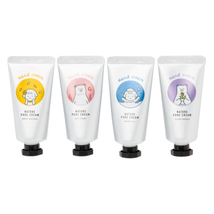 [ARTBOX OFFICIAL] From Korea Nature Pure Hand Cream Set (30ml x 4 ...