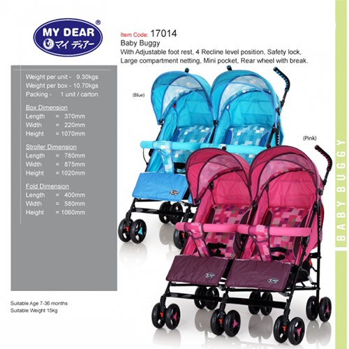 My Dear Tandem Buggy | Shopee Malaysia