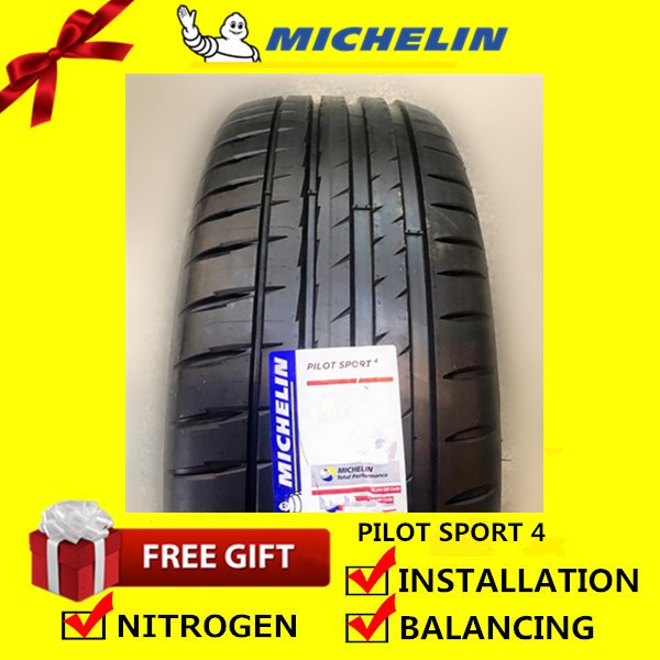 Michelin Pilot Sport PS4 & Pilot Sport PS5 tyre tayar tire (with installation) 265/35R18 255 ...