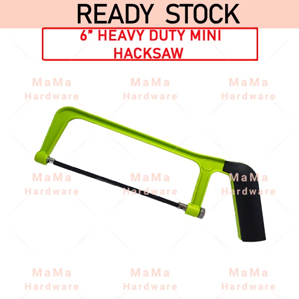 6" HEAVY DUTY ALUMINIUM HACKSAW FRAME HACKSAW BLADE Hack Saw Frame with ...
