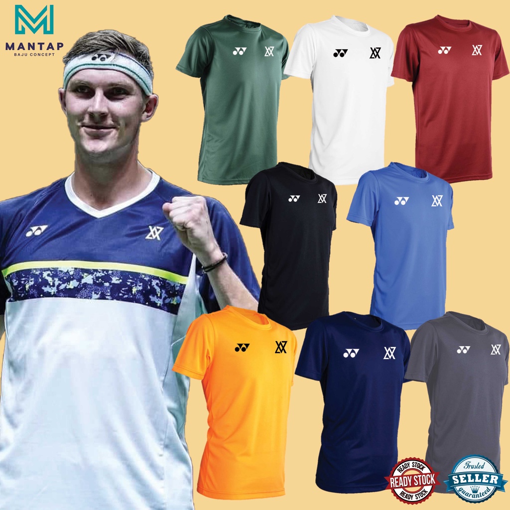 VICTOR AXELSEN BADMINTON JERSEY / BWF WORLD CHAMPIONSHIP THOMAS CUP ALL ...