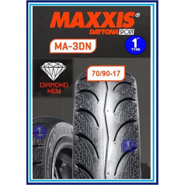 70/90-17 / 80/90-17 STD RIM Y125/LC135/WAVE/Y15 & RS150 Pakai Rim 1.6-17/EX5/KRISS MAXXIS ...