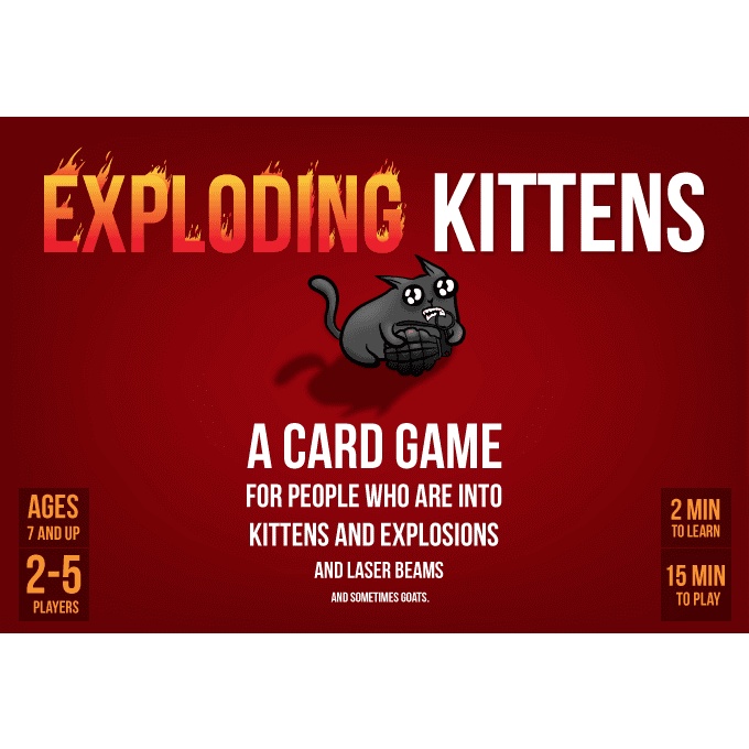 Exploding Kittens Original Edition | Shopee Malaysia