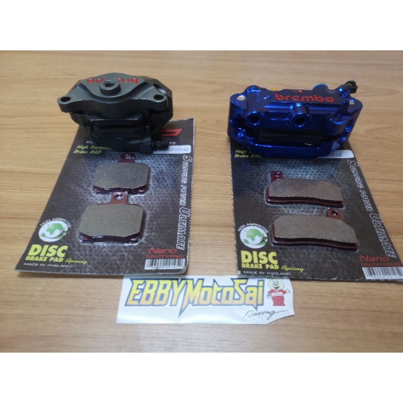 🇹🇭💥 PAD BRAKE CALIPER BREMB0/NISSIN💥🇹🇭 2POT / 4POT BREMBO NISSIN GRED ...