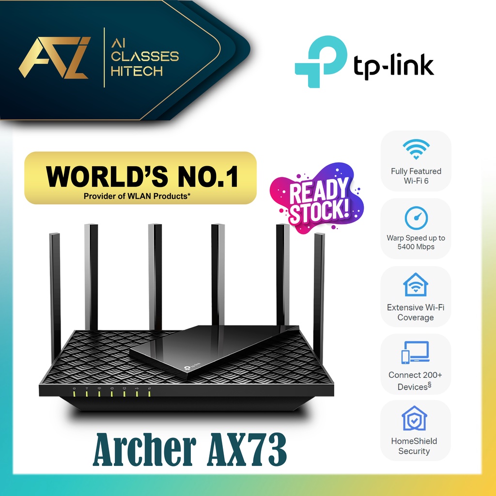 [READY STOCK] TP-Link Archer AX73 AX5400 Dual-Band Gigabit Wireless ...