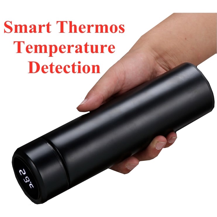 450 ml Smart Temperature Flask LED Display Vacuum Thermal Flask ...