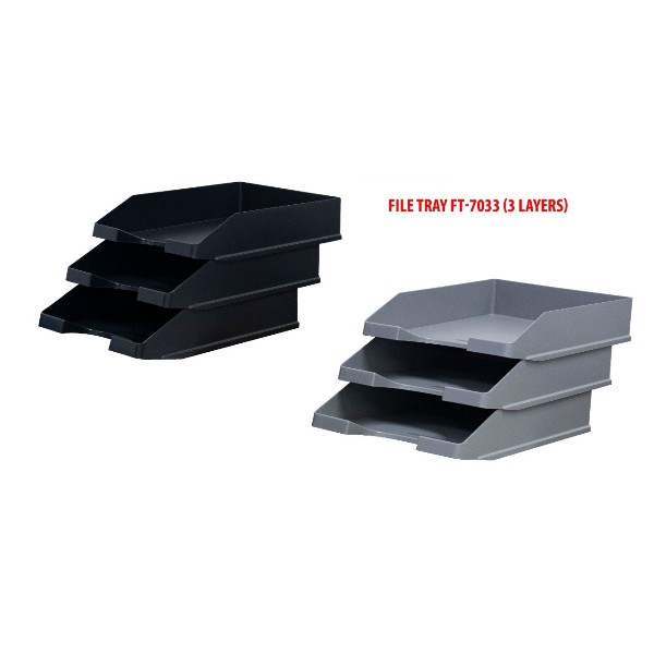 File Tray 3 Layers FT-7033 Kenko | Shopee Malaysia