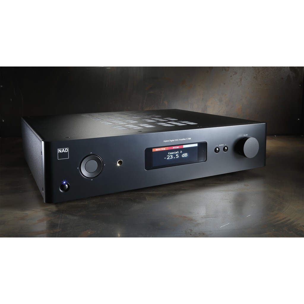NAD C368 Hybrid Digital DAC / Integrated Amplifier ( 80W in 8 ohms ...