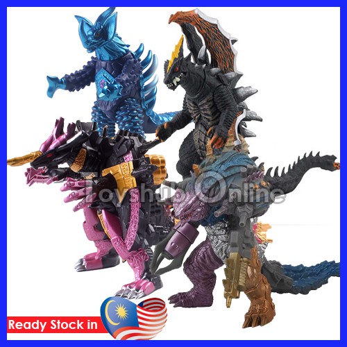 TOYSHUB 15-19cm Ultraman Monsters Toys Action Figures with Cutlery ...