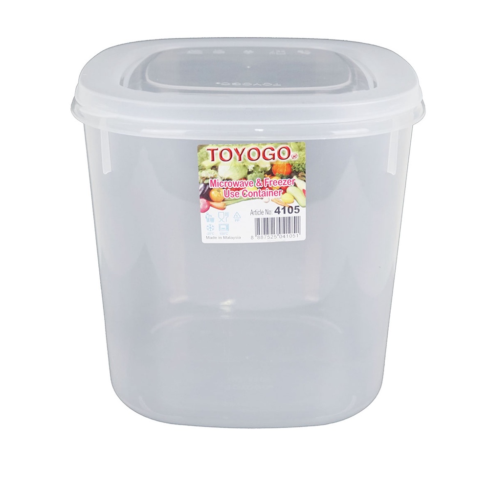 12X Toyogo Microwaveable Container Storage Parts 4105 (9L) | Shopee ...