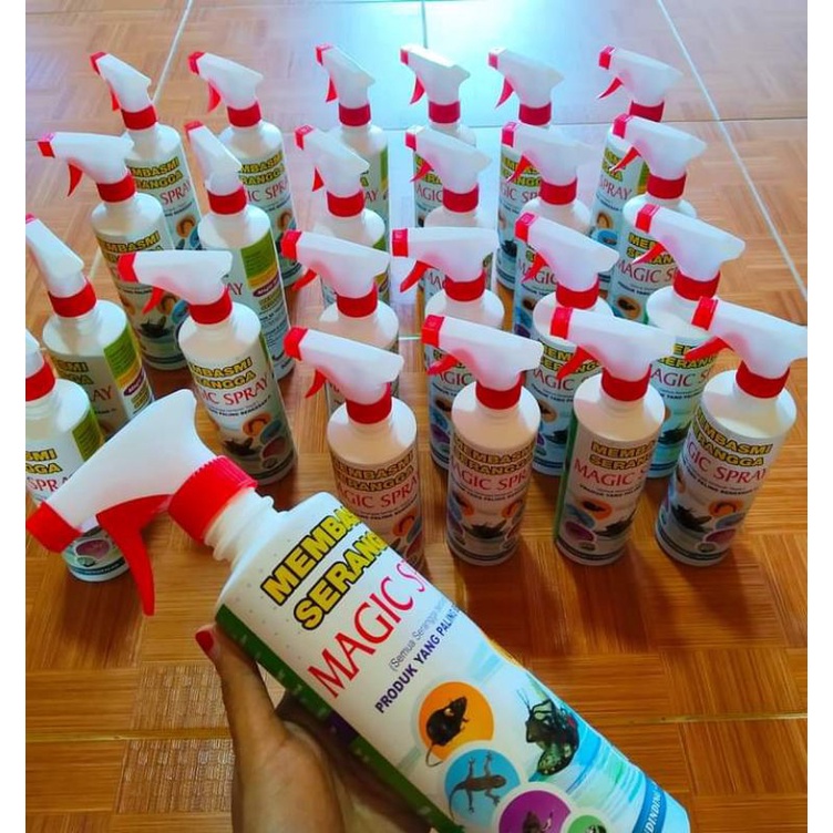 PEMBASMI SERANGGA 500ML( MAGIC SPRAY) | Shopee Malaysia