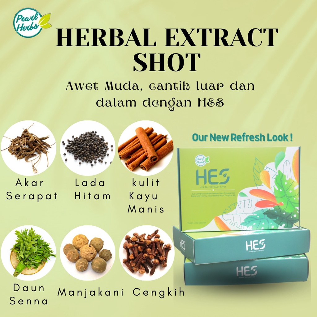 [HQ] Jamu moden HES herbal extract shot/Jamu Moden/Jamu wanita ...