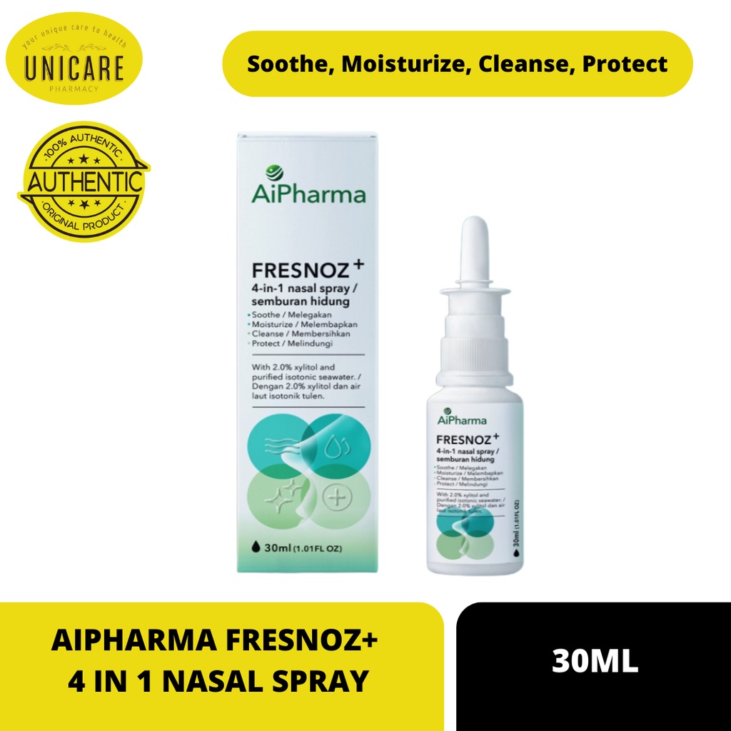 AIPHARMA FRESNOZ+ 4 IN 1 NASAL SPRAY 30ML | Shopee Malaysia