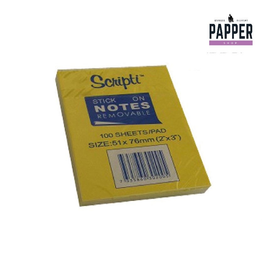 Scripti Stick On Notes Removable (2" x 3") | Shopee Malaysia