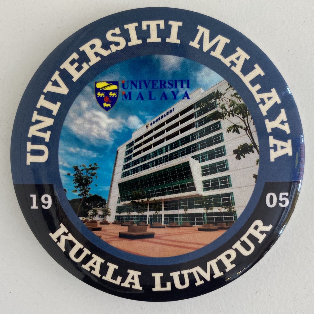 UM BUTTON BADGES UNIVERSITI MALAYA MERCHANDISE | Shopee Malaysia