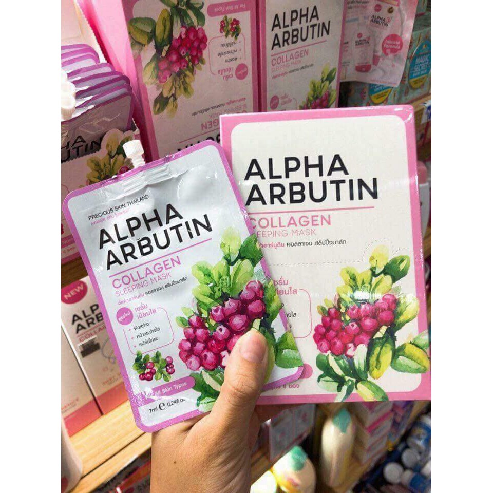 Alpha ARBUTIN Sleep Mask | Shopee Malaysia