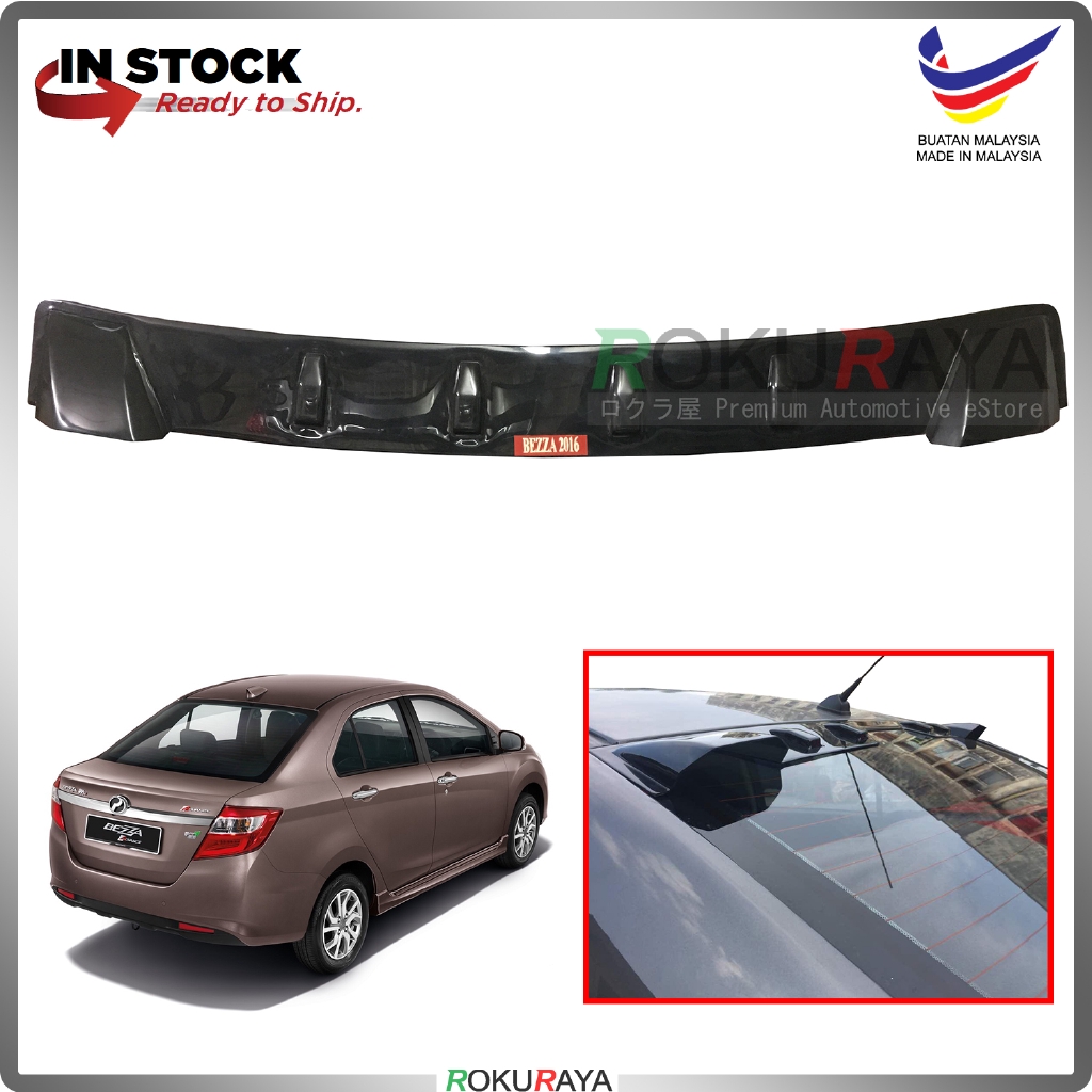 Perodua Bezza 2016 Vortex Generator Shark Fin Aerodynamic Rear ...