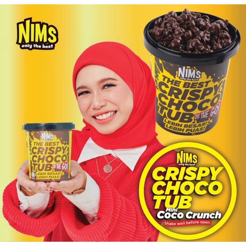 crispy choco tub mini crunch | Shopee Malaysia