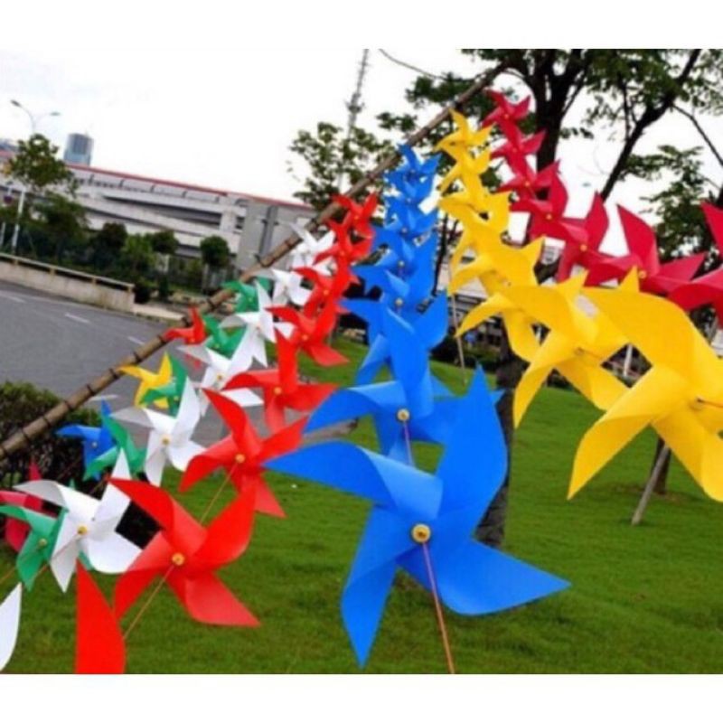 100 plastic pinwheels with latches, complete set | Shopee Malaysia