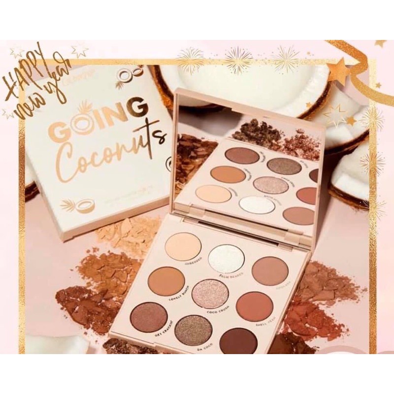 Colourpop GOING COCONUTS Eyeshadow Palette | Shopee Malaysia