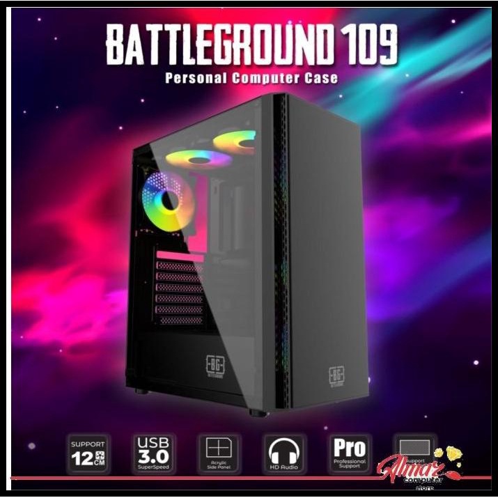 Simbadda Battleground 109 Bg109 Gaming Case | Shopee Malaysia
